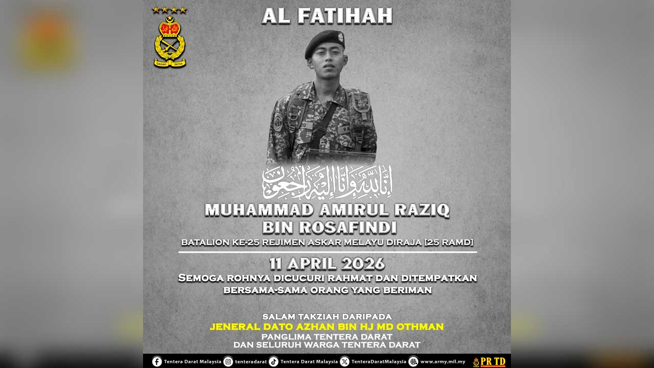 Jenazah prebet Muhammad Amirul dikebumi di Gemas | Awani